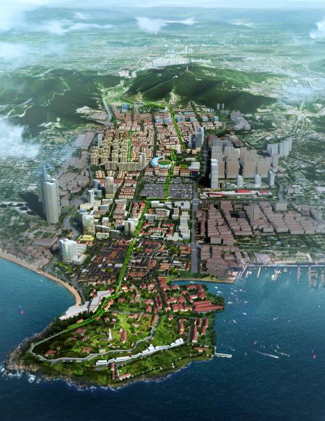 Yantai City Historical and Cultural Core District Urban Design | Heller ...