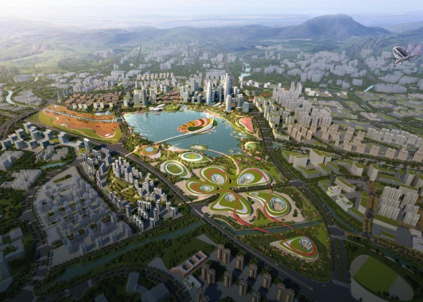 Guangzhou Jiulong Lake Regions in Knowledge City | Heller Manus Architects