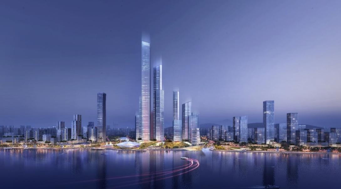 Guangzhou Second CBD (Huangpu District Section) Urban Design | Heller ...